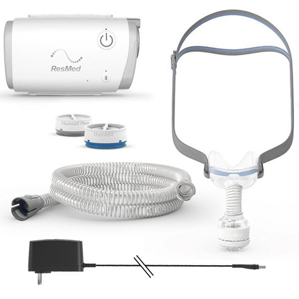 ResMed AirMini AutoSet Travel CPAP Machine with N30 Mask Pack